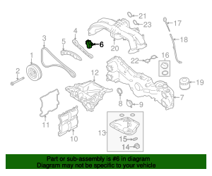 2011-2024 Subaru Engine Timing Chain Tensioner 13142AA090 | Subaru ...
