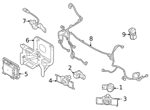 2022-2024 Mitsubishi Wire Harness 8518C111 | Mitsubishi Parts Warehouse ...