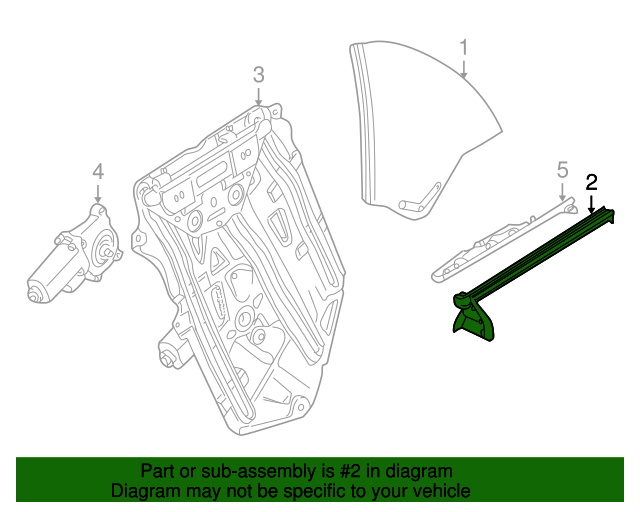 51377894364 - 2001-2006 BMW Belt Molding (51-37-7-894-364) | BMW of ...
