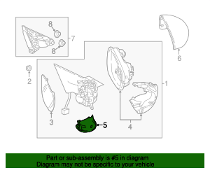 76252-TVA-A01 - Cover L Base - 2018-2020 Honda Accord | Honda Factory Parts