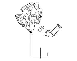 2008-2010 Porsche Cayenne Power Steering Pump 955-314-050-05 | Porsche ...