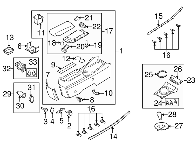 2001-2019 Mazda OEM NEW 01-19 Mazda CX-3 CX-5 CX-9 MX-5 Body A-Pillar ...