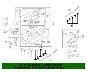 2001-2019 Mazda OEM NEW 01-19 Mazda CX-3 CX-5 CX-9 MX-5 Body A-Pillar ...