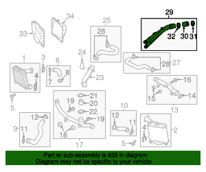 2013-2016 Porsche Cayenne Upper Press Tube 958-110-741-01 | Sunset ...