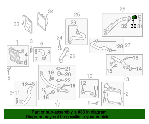 958-110-832-00 - Turbocharger Intercooler Pipe Adapter 2013-2016 ...