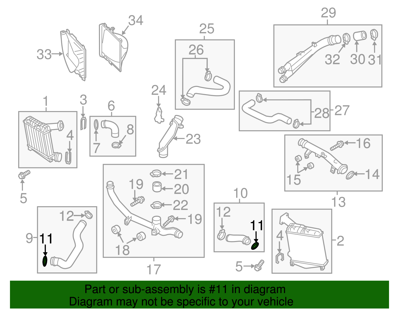2013-2016 Porsche Cayenne Lower Press Hose Seal 955-110-517-10 | Sunset ...