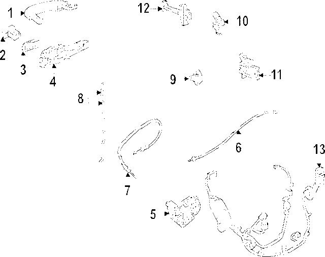 2021 Chevrolet Trailblazer Door Check 42573417 | GMPartsDirect.com