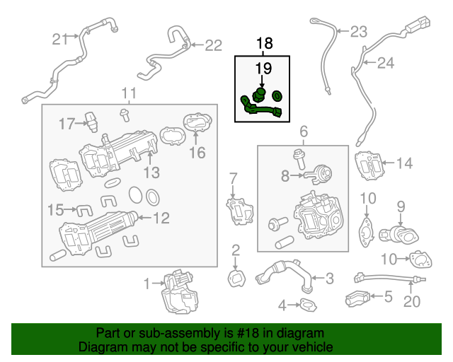 2011-2014 Ford Tube BC3Z-9F459-A | OEM Parts Online