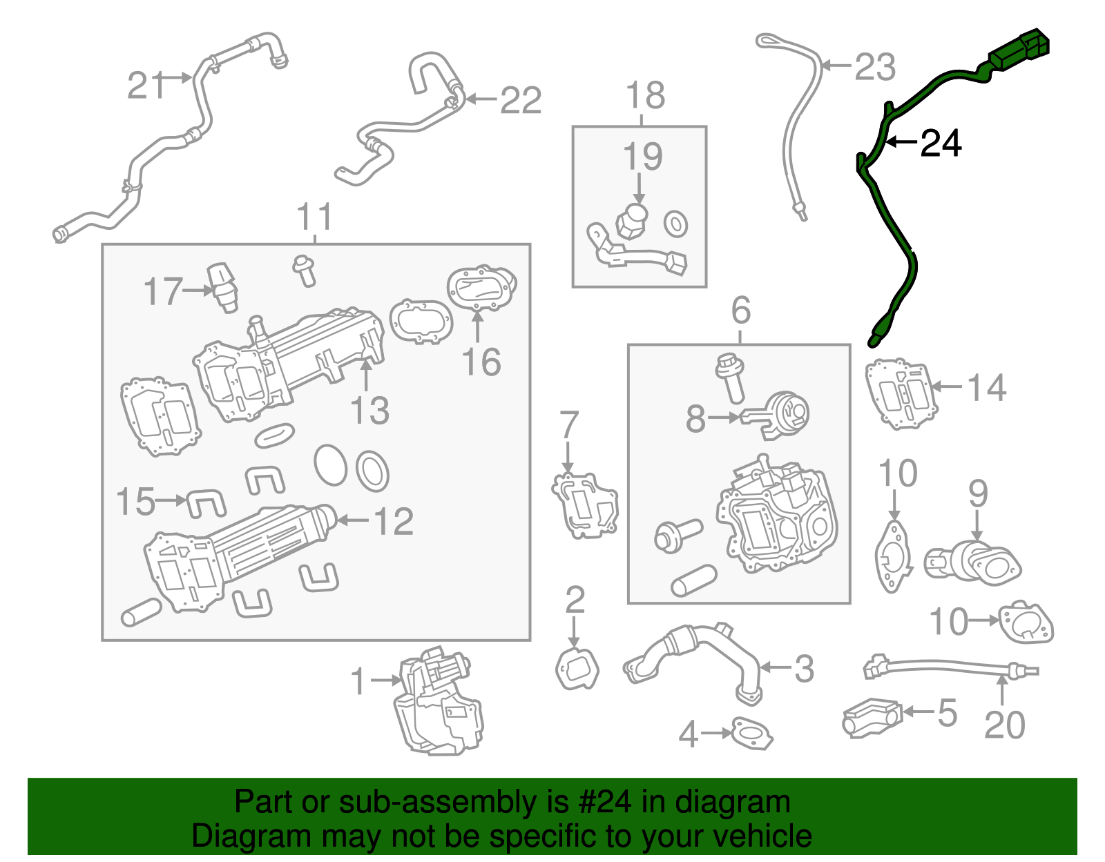 DC3Z-9D378-D - Temp Sensor 2013-2016 Ford | Online Ford Parts Catalog