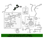 Genuine OEM Ford Part - Outlet Hose BC3Z-9F476-B | Genuine OEM Ford ...