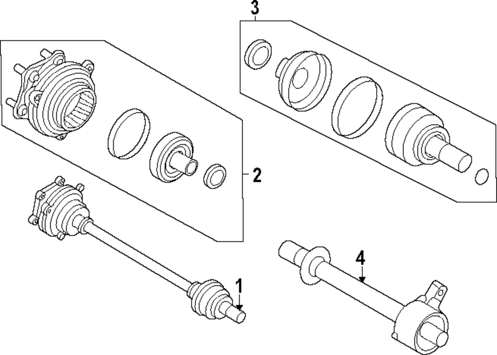 2023-2024 Genesis GV60 Axle Assembly 49801-CU000 | Retail Performance ...