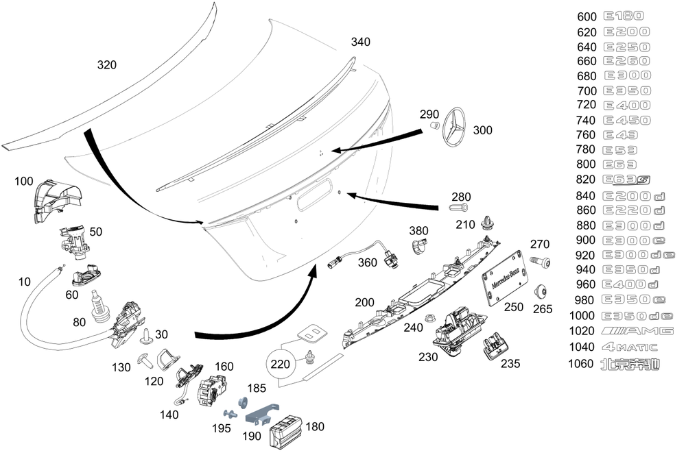 212-750-00-84 - Closure 1995-2023 Mercedes-Benz | Mercedes-Benz USA Parts