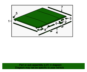 22878338 - Truck Bed Lid - 2014-2019 GM | OEM Parts Quick