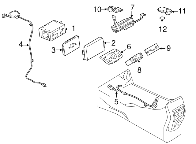 DM5Z-14D212-AA - Control Module 2012-2015 Ford | Ford Parts Direct
