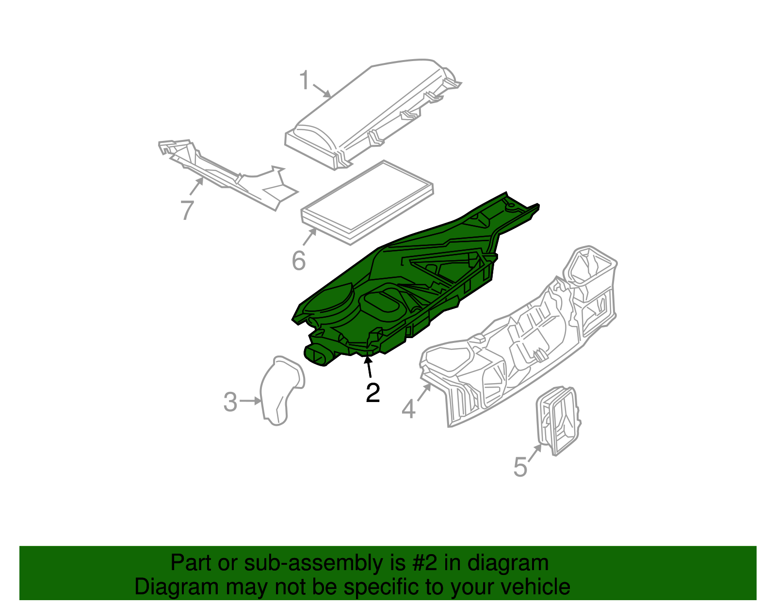 64-31-6-921-601 - Air inlet left 2004-2010 BMW | AutoNation Parts
