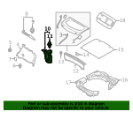 2019-2023 Mazda 3 Insulator BCKD-68-8RY | Mazda Parts Advantage