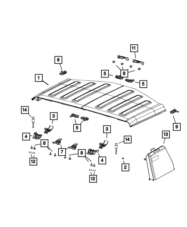 2008-2025 Jeep Locating Pin 68028750AB | Mopar eStore