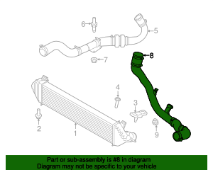 2014-2016 Ford Transit Connect Hose CV6Z-6C640-M | Varsity Ford
