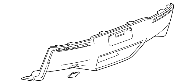 2014-2019 Chevrolet Corvette Fascia 84139443 GM | GMPartsDirect.com