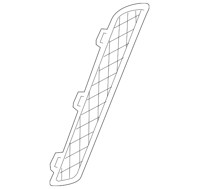 23254476 - Carbon Flash Metallic Driver Side Rear Bumper Fascia Center ...