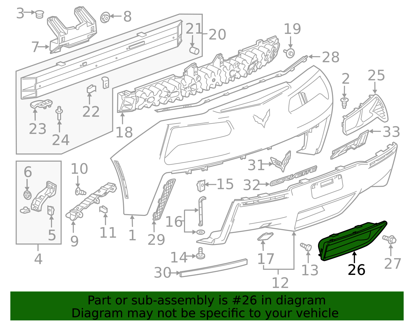 2014-2019 Chevrolet Corvette Exhaust Heat Shield 22777902 | OEM GM Parts