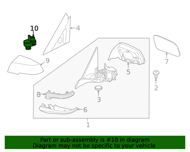 66539240274 - 2008-2020 BMW Camera (66-53-9-240-274) | BMW of South ...