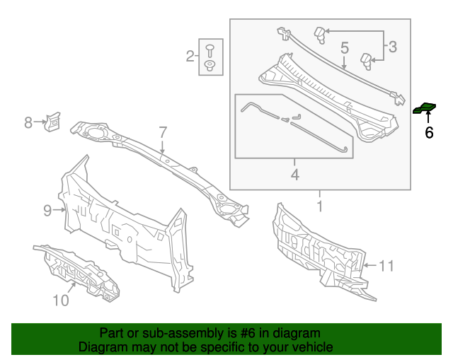 2017-2020 Hyundai Elantra Side Cover 86153-F2000 | OEM Parts Online