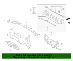2017-2020 Hyundai Elantra Side Cover 86153-F2000 | OEM Parts Online