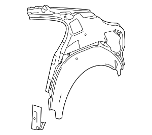 22859647 GM Driver Side Body Side Inner Panel | GM Parts Store