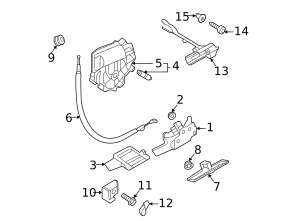 3G0-827-887-C - Pull Down Motor 2018-2024 Volkswagen | Volkswagen Parts Catalog