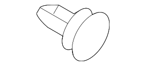 Genuine Toyota Rocker Molding Clip part# 75867-52020 for 2012-2024 ...