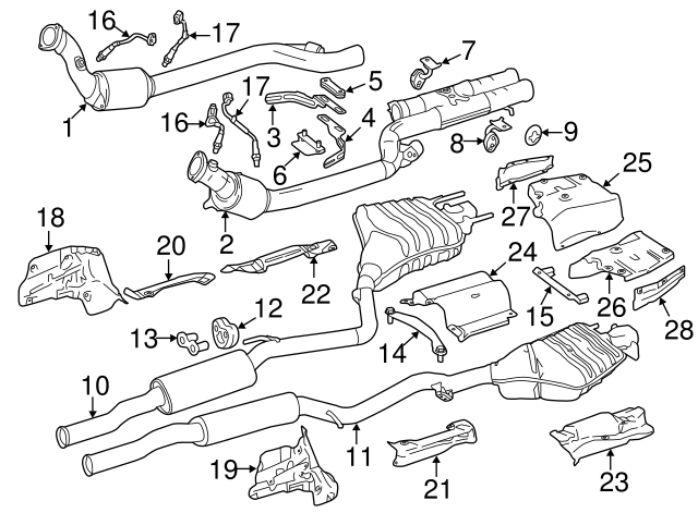 2008-2017 Mercedes-Benz Bracket 221-492-68-41 | AutoNationParts.com