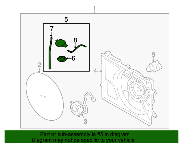 25440-1R000 - Reservoir Cap 2012-2017 Kia Rio | Kia.Parts Store