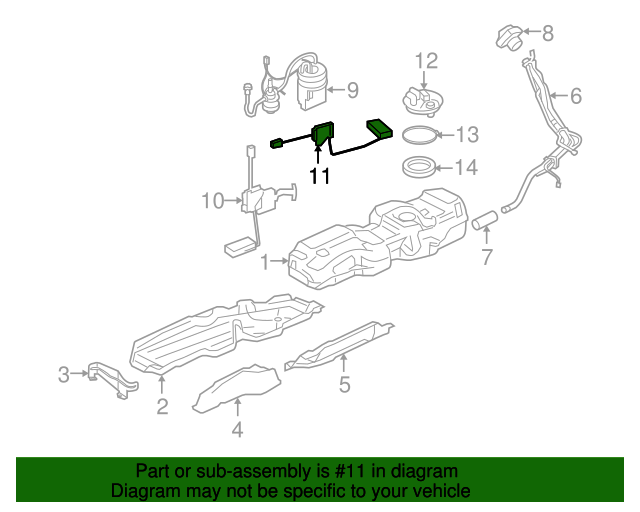 2005-2016 Land Rover Sending Unit LR042971 | JaguarParts.com