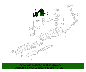 2006-2016 Land Rover Fuel Pump Assembly Range Rover Sport LR4 | Land ...
