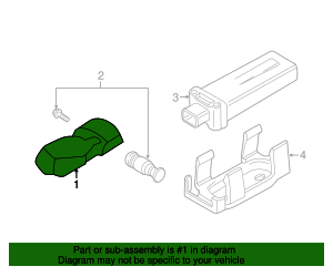 2009-2017 BMW Sensor 36-10-6-874-829 | BMWPartsDirect.com