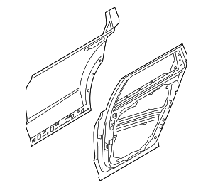 2020-2022 Hyundai Palisade Door Shell 77003-S8010 | QuirkParts