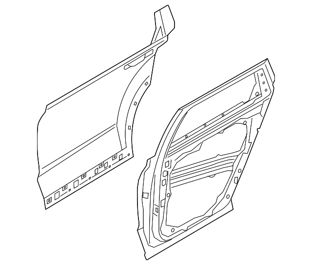 2023-2025 Hyundai Palisade Door Shell 77003-S8110 | OEM Parts Online