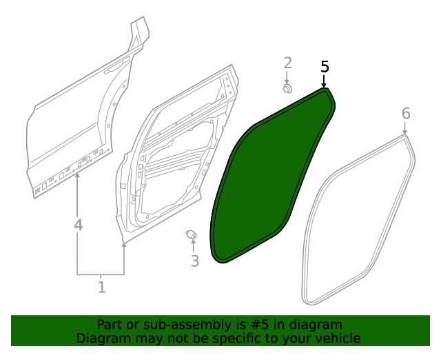 2020-2024 Hyundai Palisade Door Weather-Strip 83130-S8000 | OEM Parts ...