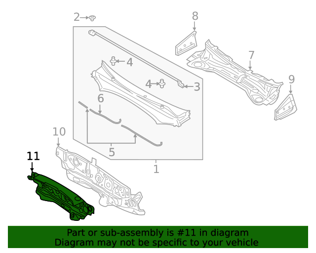 2020 Kia Telluride Insulator 84124-S9000 | TascaParts.com
