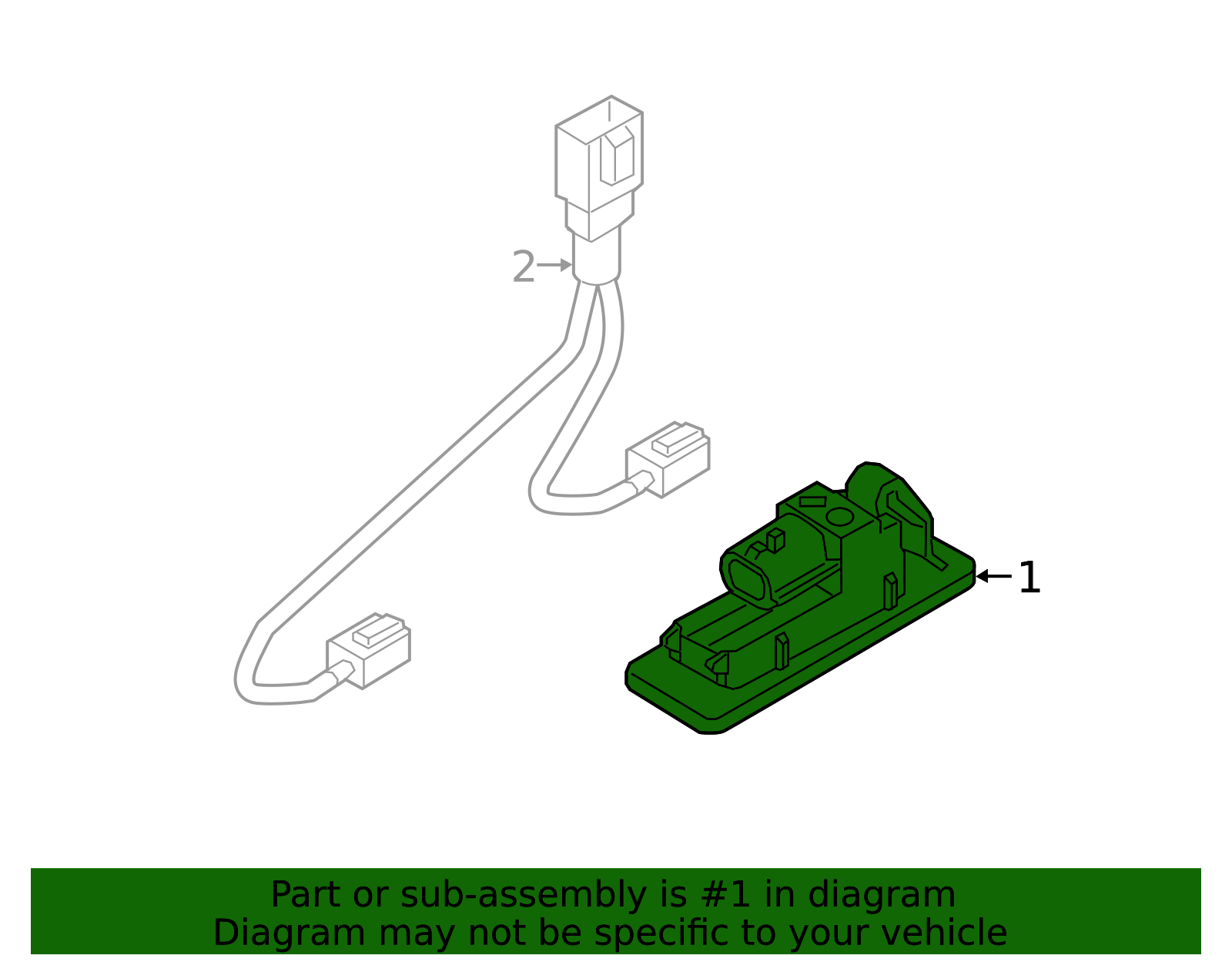 2019-2024 Nissan License Lamp 26510-8990C | Ziegler Nissan of Orland Park