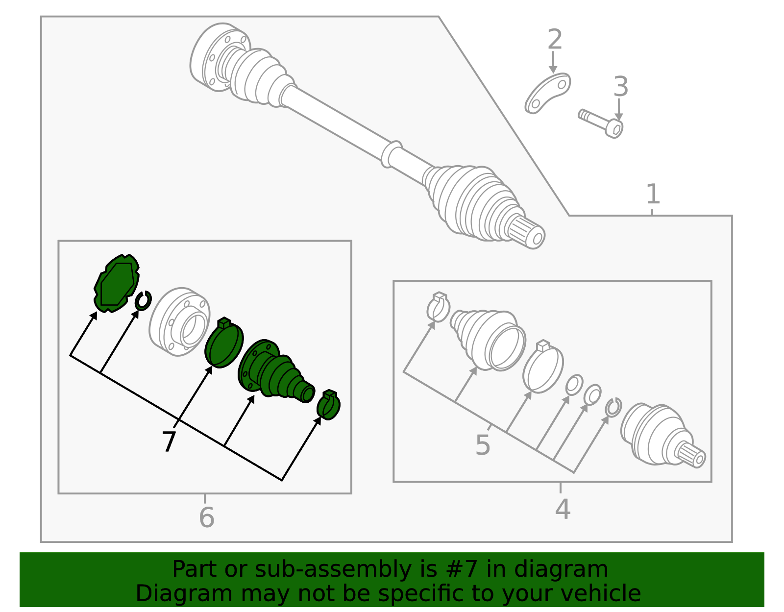 2018-2021 Volkswagen Inner Boot 3QF-598-201 | OEM VW Parts Haus