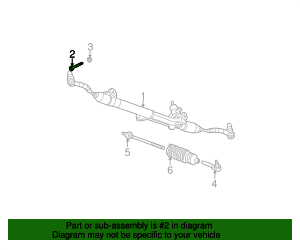 11589362 - Steering Gear Bolt 2002-2009 GM | GMPartsNow