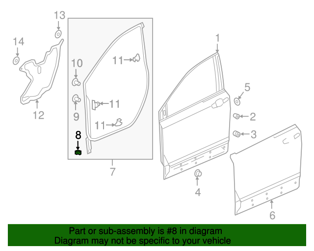 91561-TBA-003 - Clip 2016-2021 Honda | Honda Parts Online