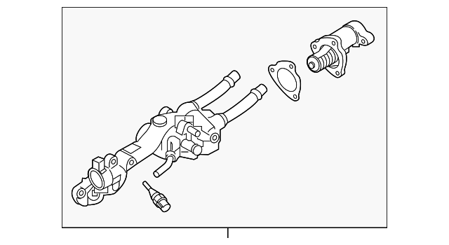 2017-2022 Genesis Control Assembly Coolant Temperature 25600-3L253 ...