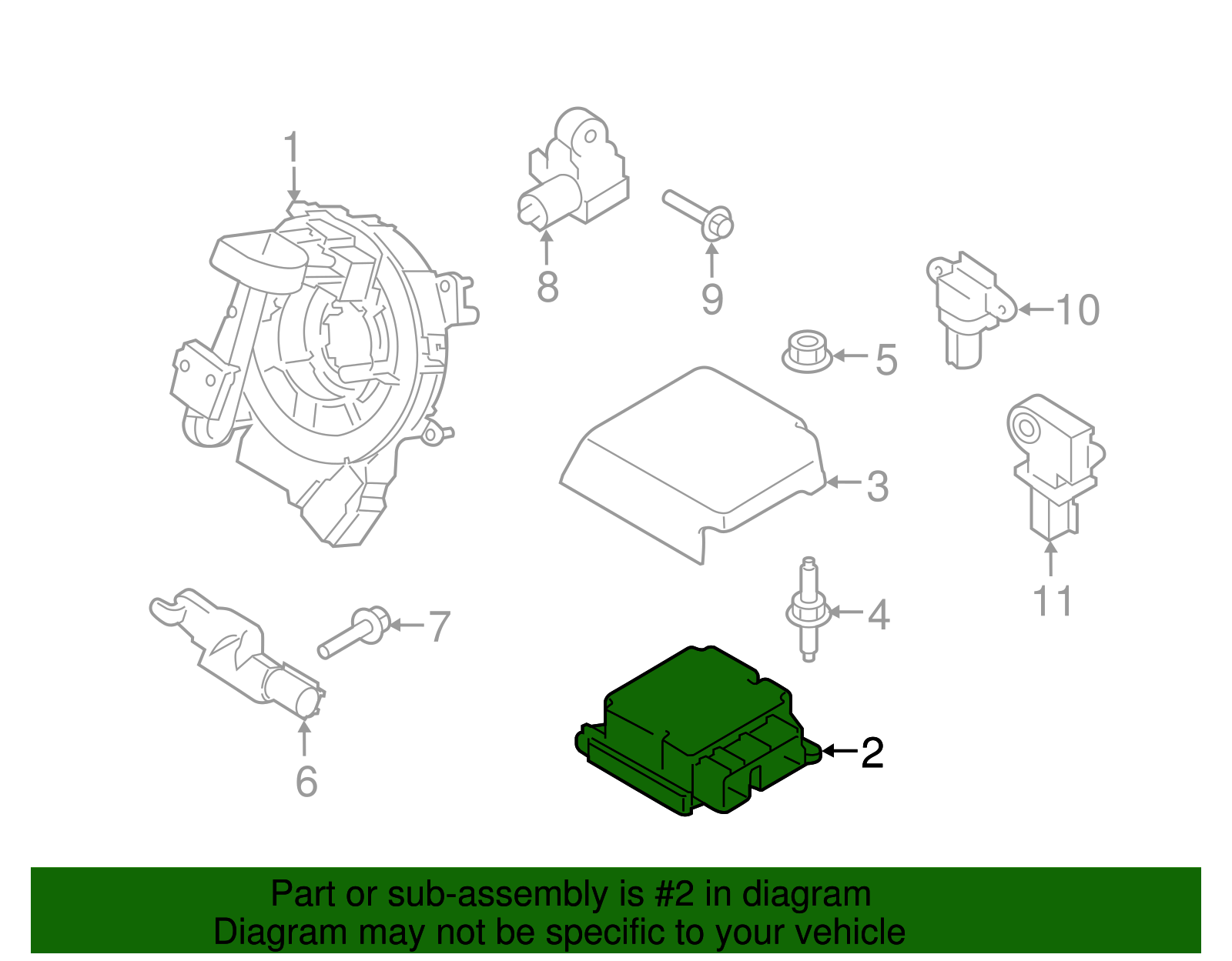 2017 Ford F-150 Control Module HL3Z-14B321-B | OEM Parts Online