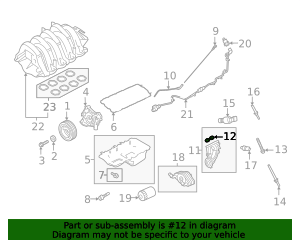 Ford ML3Z-6840-B - Adapter Gasket - 2021 Ford F-150 | OEM Ford Part Online