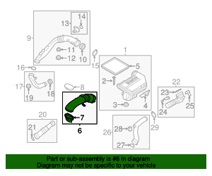 13717624210 - 2008-2014 BMW Intake Duct (13-71-7-624-210) | BMW of ...