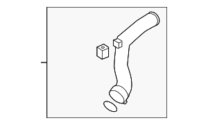 13717583715 - 2011-2012 BMW Lower Duct (13-71-7-583-715) | BMW of South ...