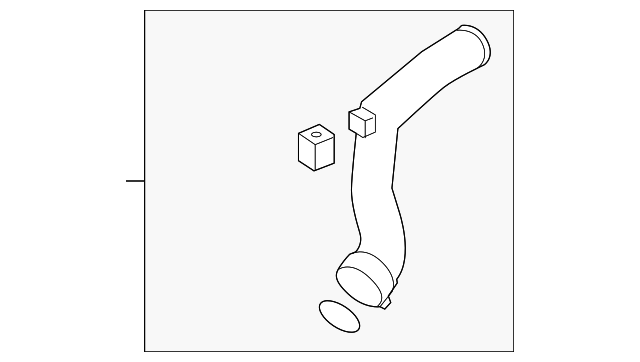 13717583715 - 2011-2012 BMW Lower Duct (13-71-7-583-715) | BMW of South ...